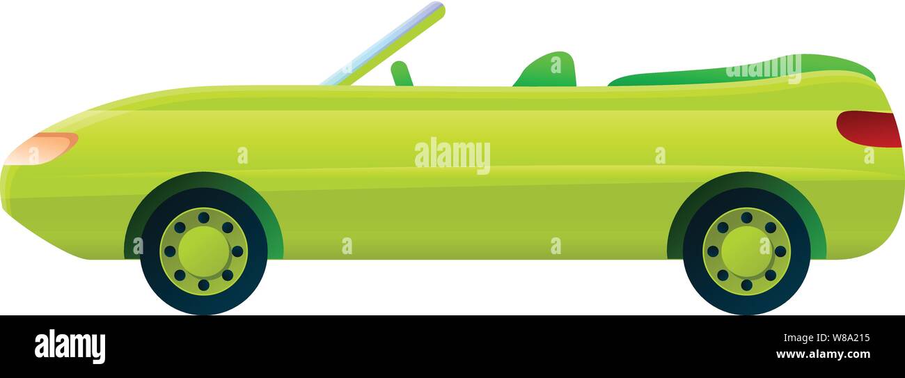 Modern cabriolet icon. Cartoon of modern cabriolet vector icon for web ...