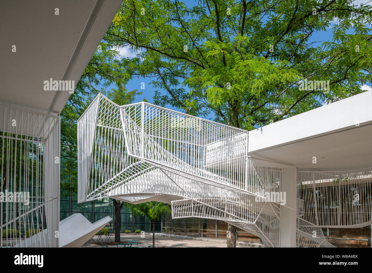 Columbus indiana architecture architect hi-res stock photography and ...