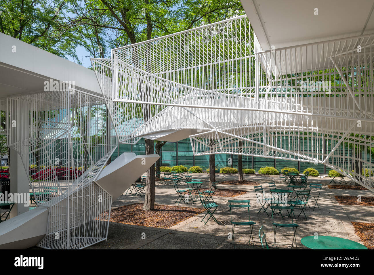 Columbus indiana architecture architect hi-res stock photography and ...