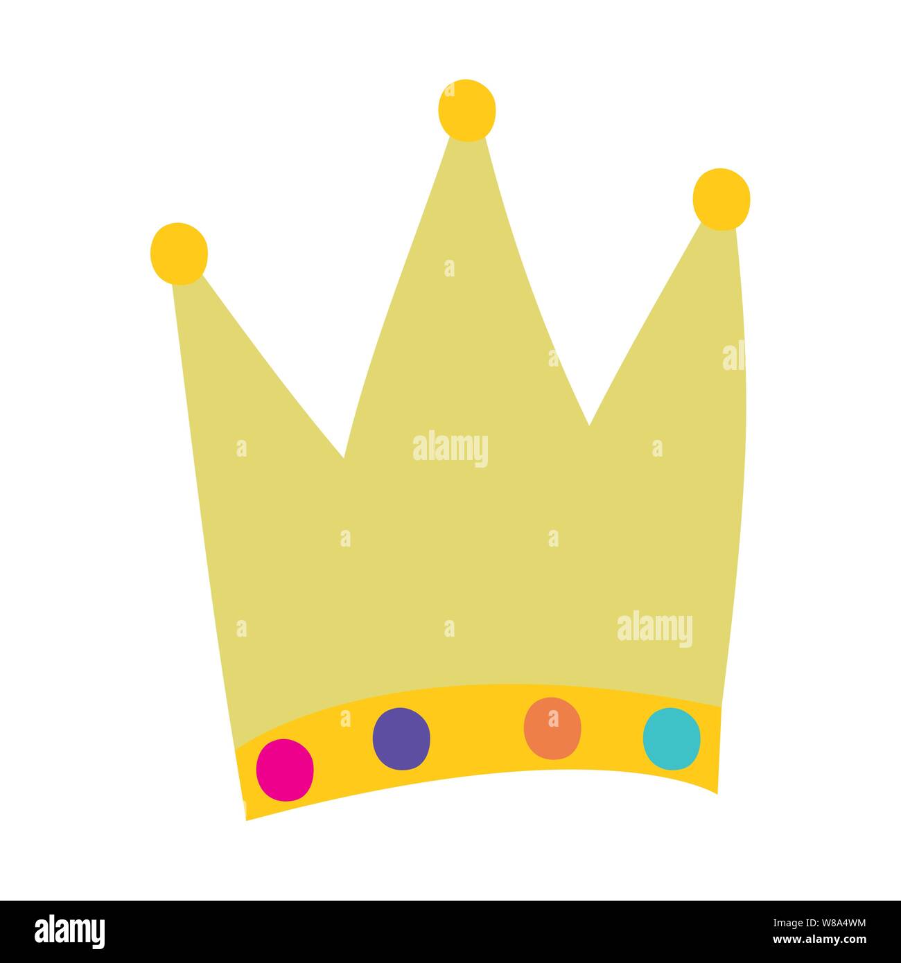 Royal crown design, King queen luxury jewelry insignia and emperor ...