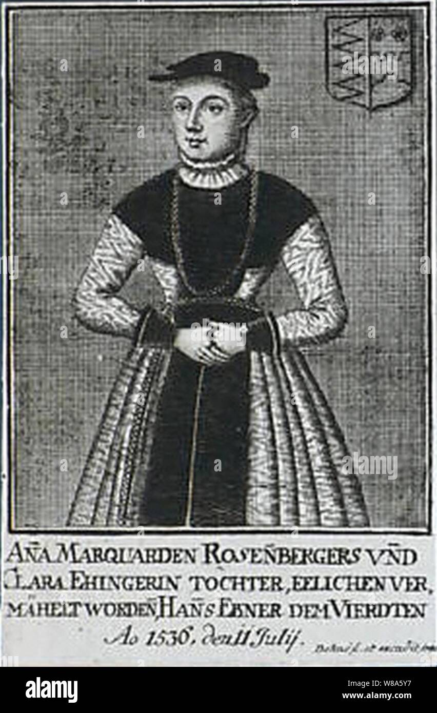 Dehne Portrait Anna Ebner Stock Photo - Alamy