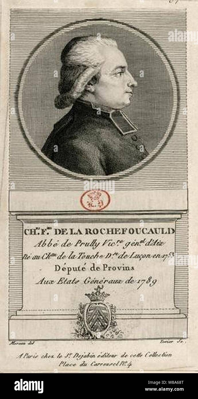 François de la rochefoucauld hi-res stock photography and images - Alamy