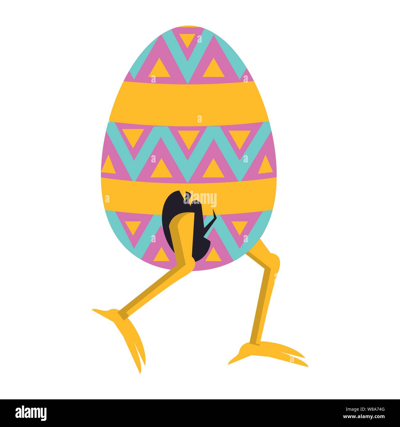 easter happy tradition celebration cartoon Stock Vector Image & Art - Alamy