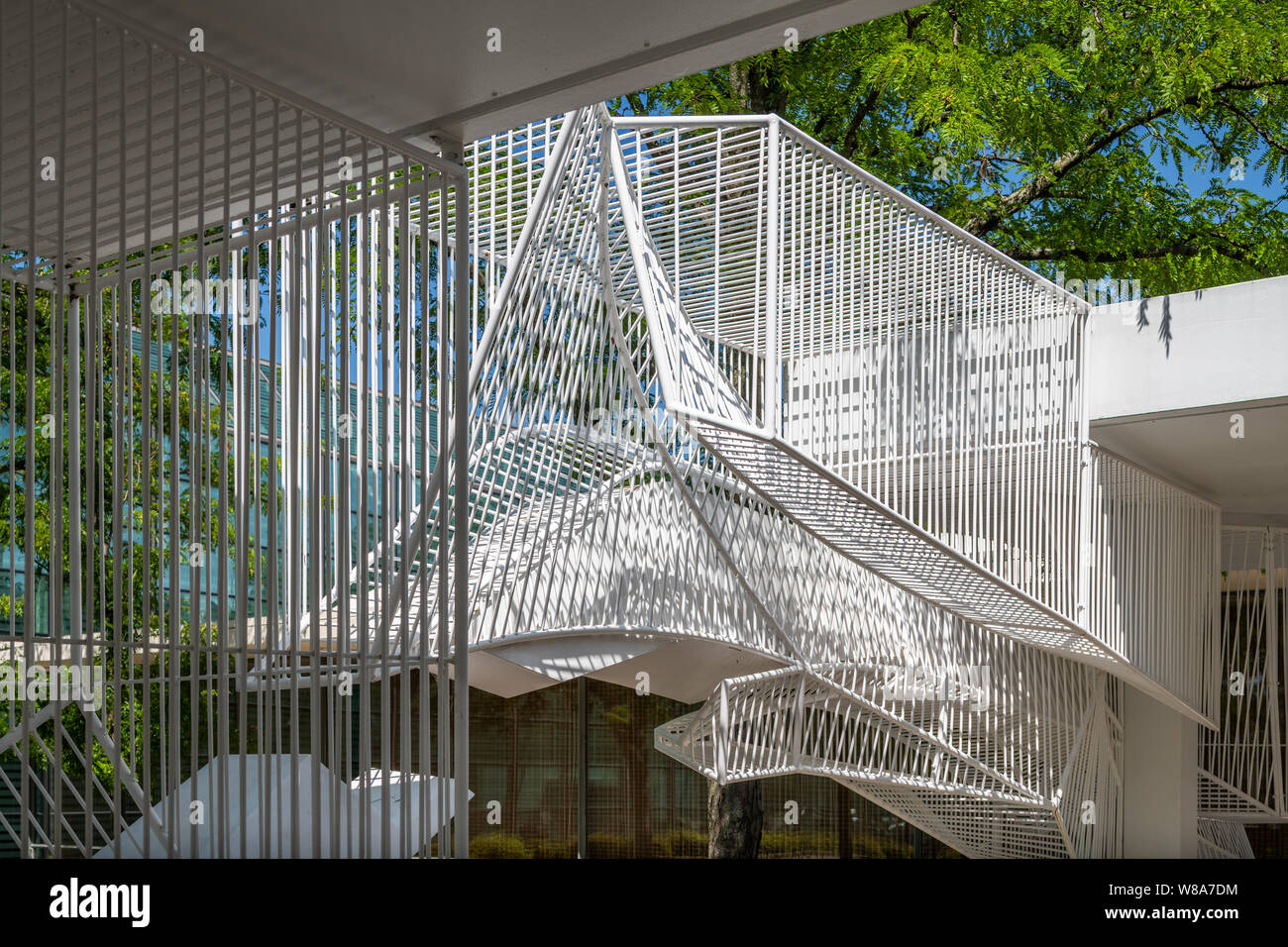 Columbus indiana architecture architect hi-res stock photography and ...