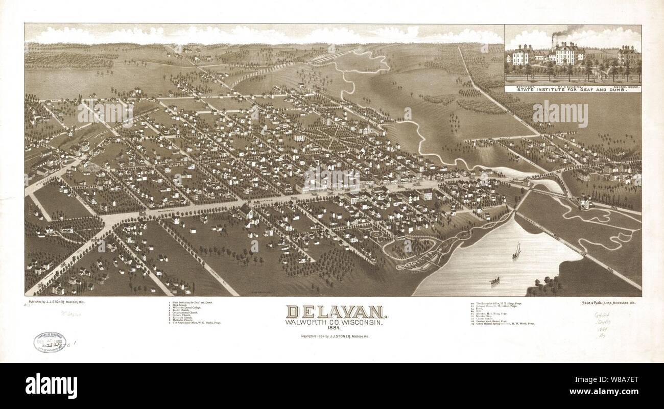 Delavan wisconsin hi-res stock photography and images - Alamy