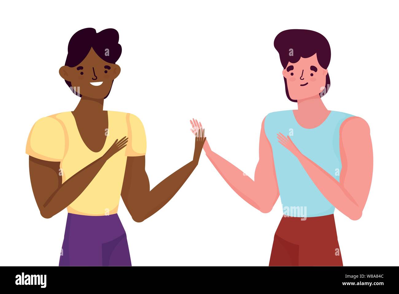 Avatar men design, Boys males friends person and human theme Vector ...