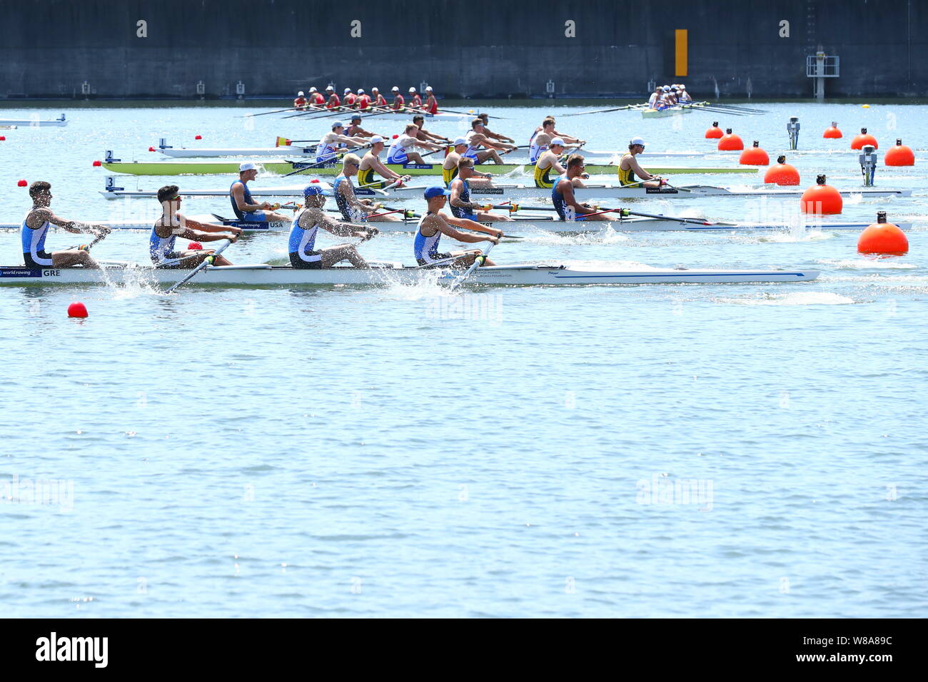 Sea Forest Waterway, Tokyo, Japan. 8th Aug, 2019. General view, AUGUST 8, 2019 - Rowing : 2019 ...