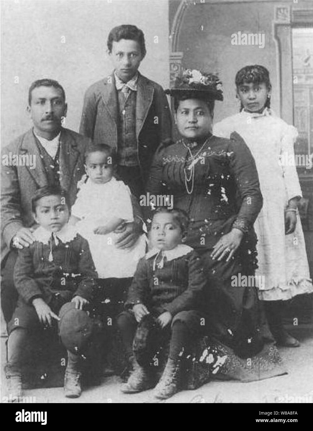 Delia and George N. Parker's family Stock Photo - Alamy