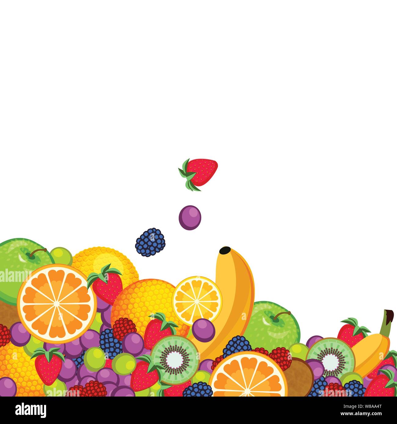 Bottom of apples Stock Vector Images - Alamy
