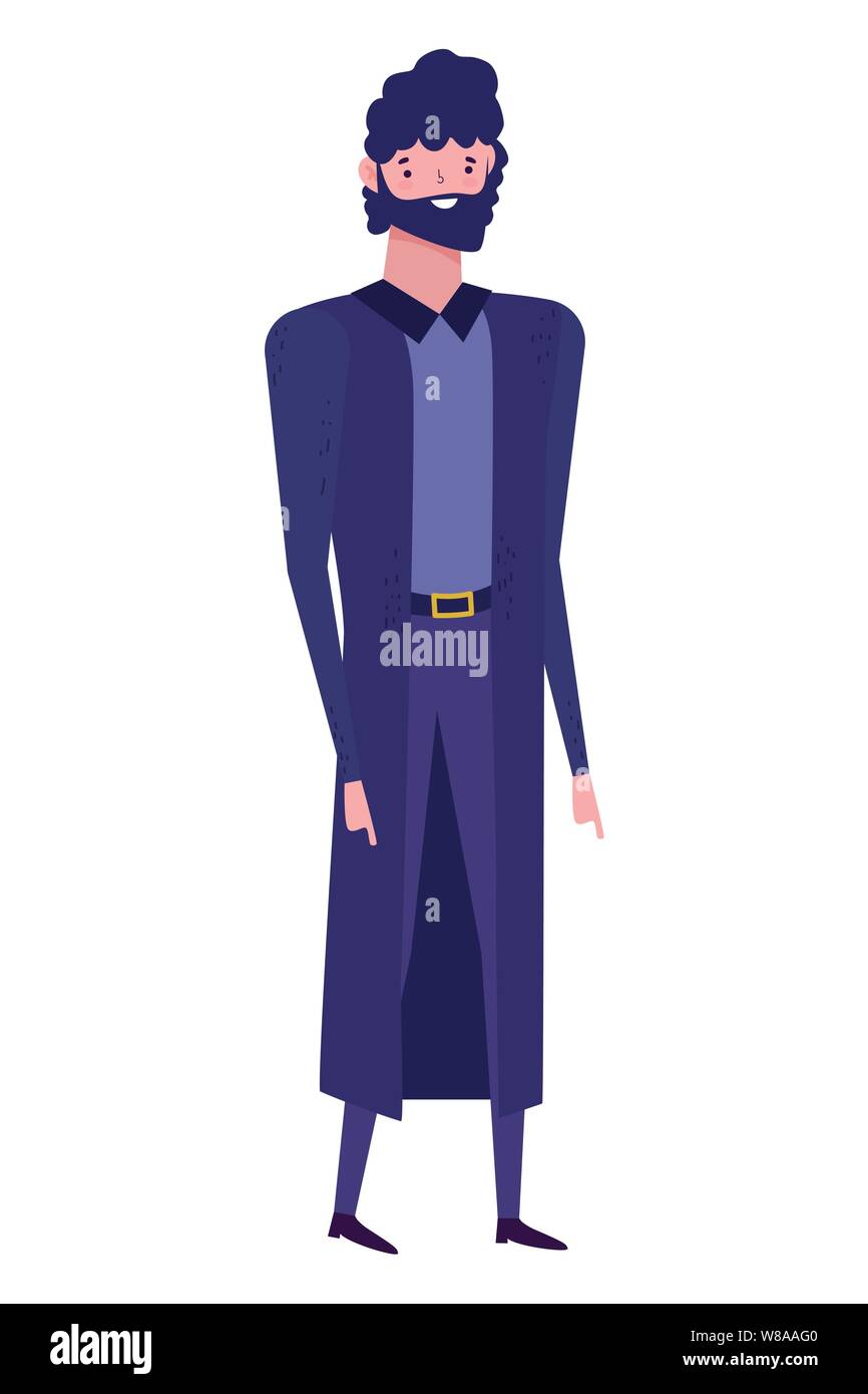 Avatar of a man design, Boy male person human and attractive theme ...