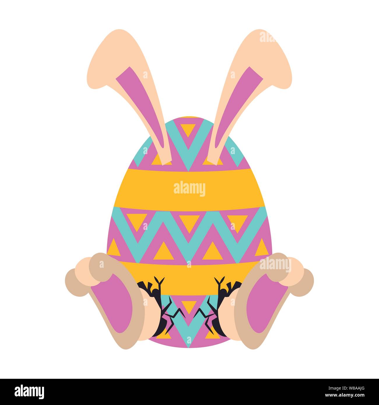 easter happy tradition celebration cartoon Stock Vector Image & Art - Alamy