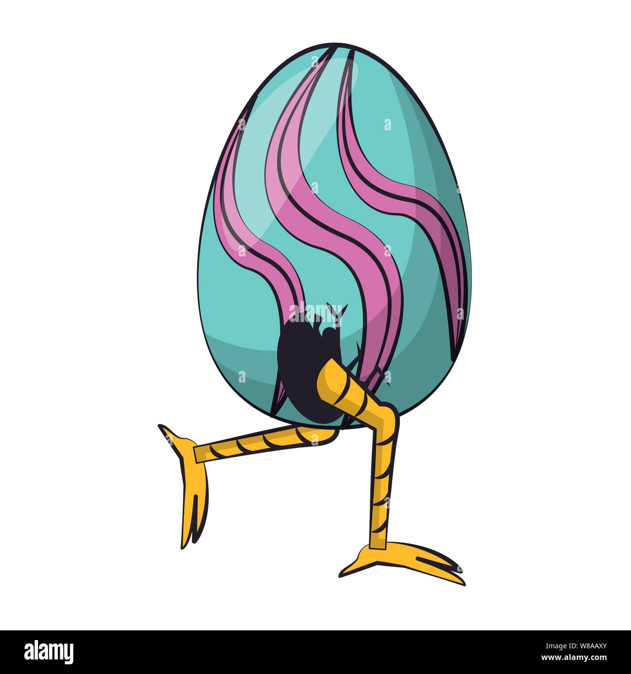 easter happy tradition celebration cartoon Stock Vector Image & Art - Alamy