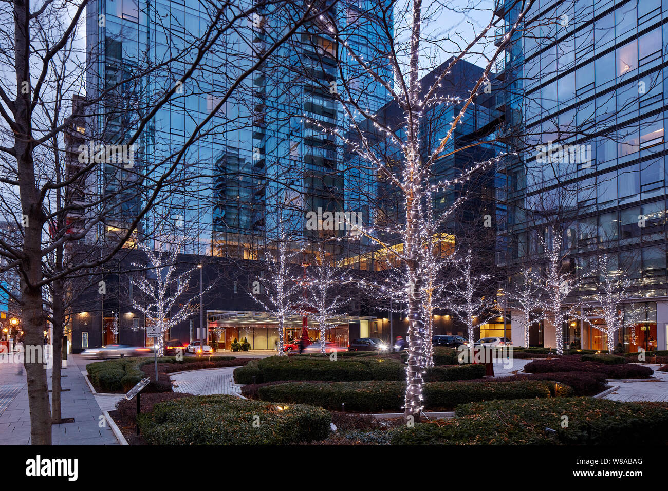 Four Seasons Hotel Toronto in December Stock Photo - Alamy