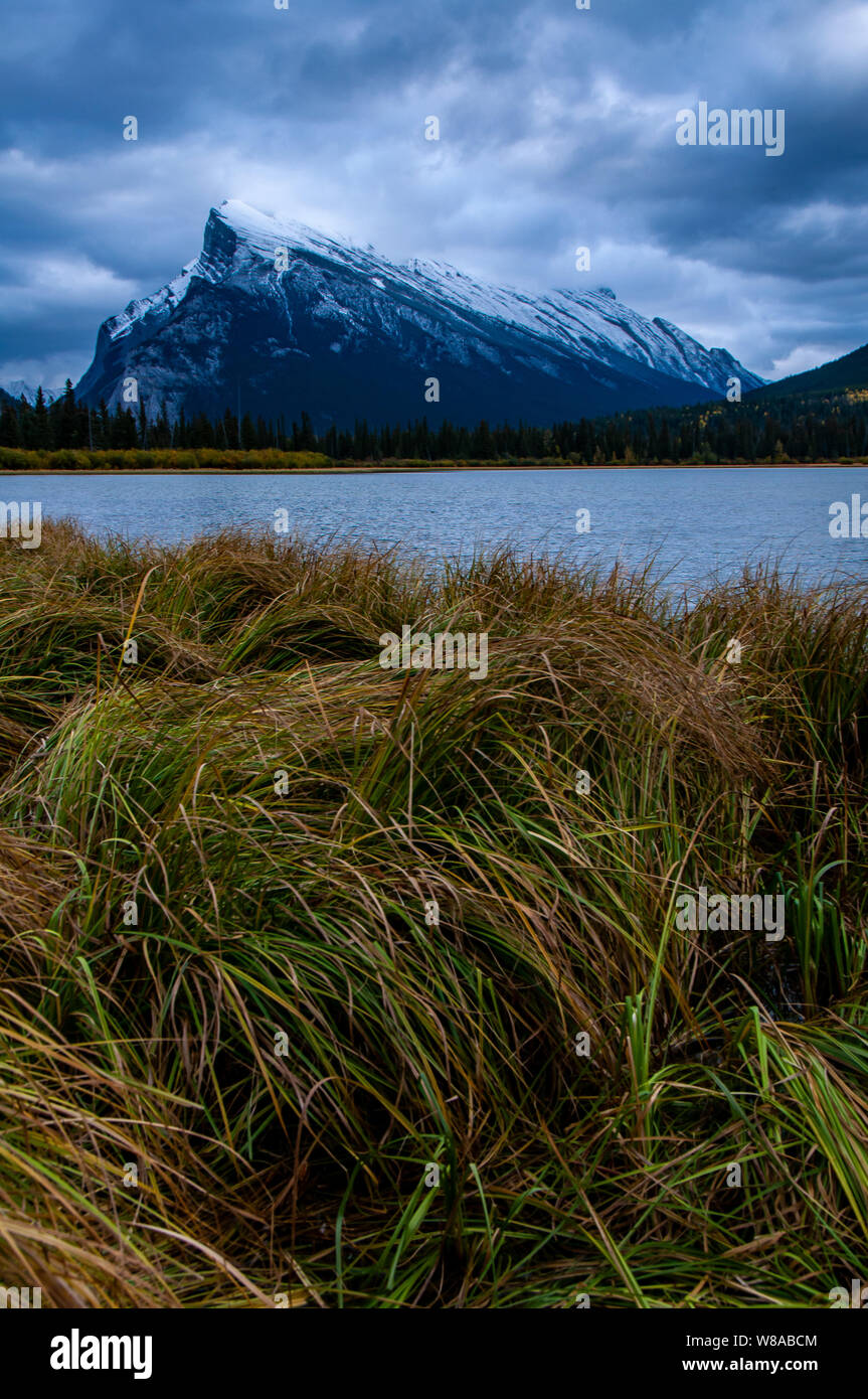 Vermillion Lakes in Banff National Park Stock Photo - Alamy