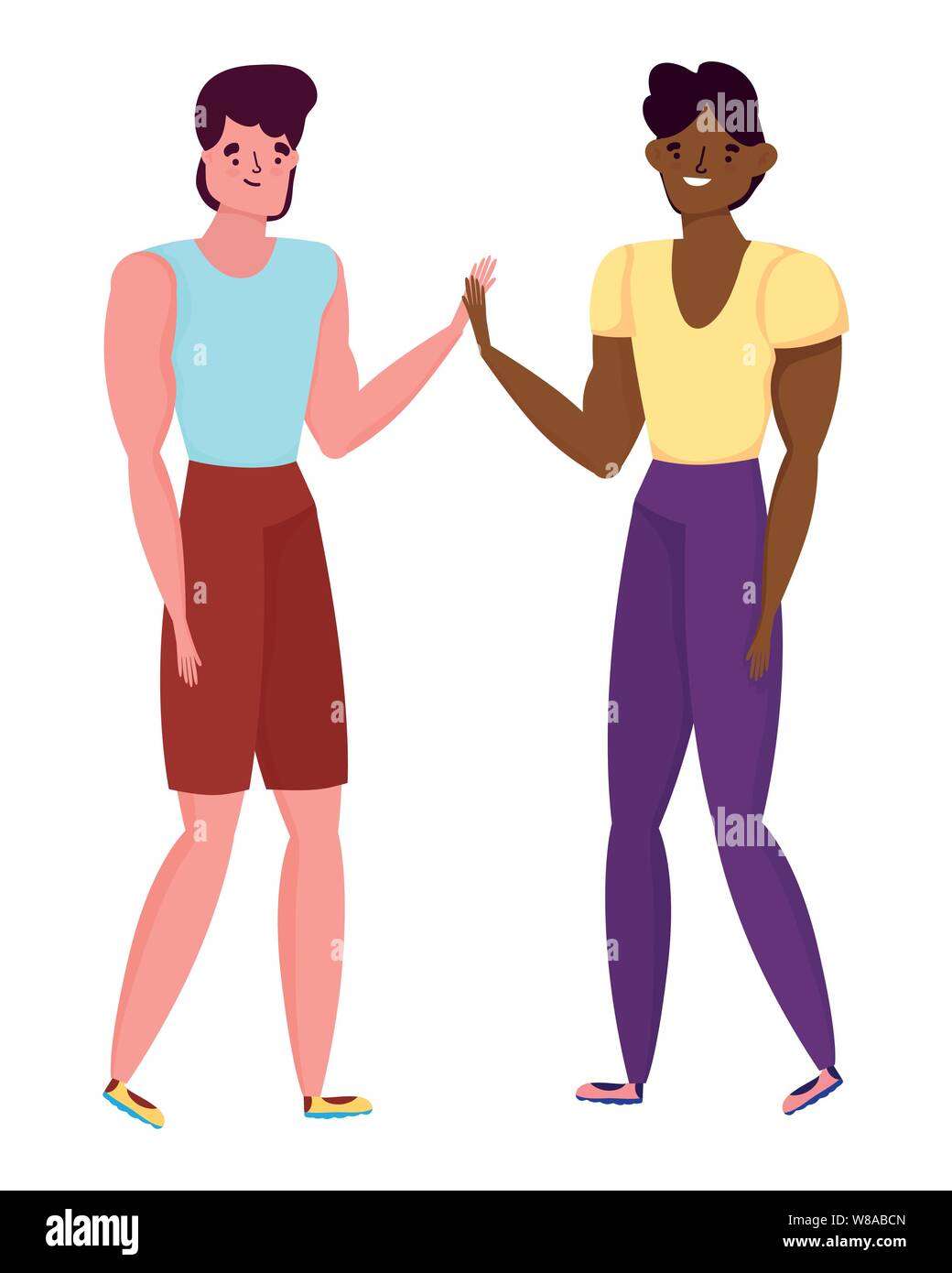 Avatar men design, Boys males friends person and human theme Vector ...