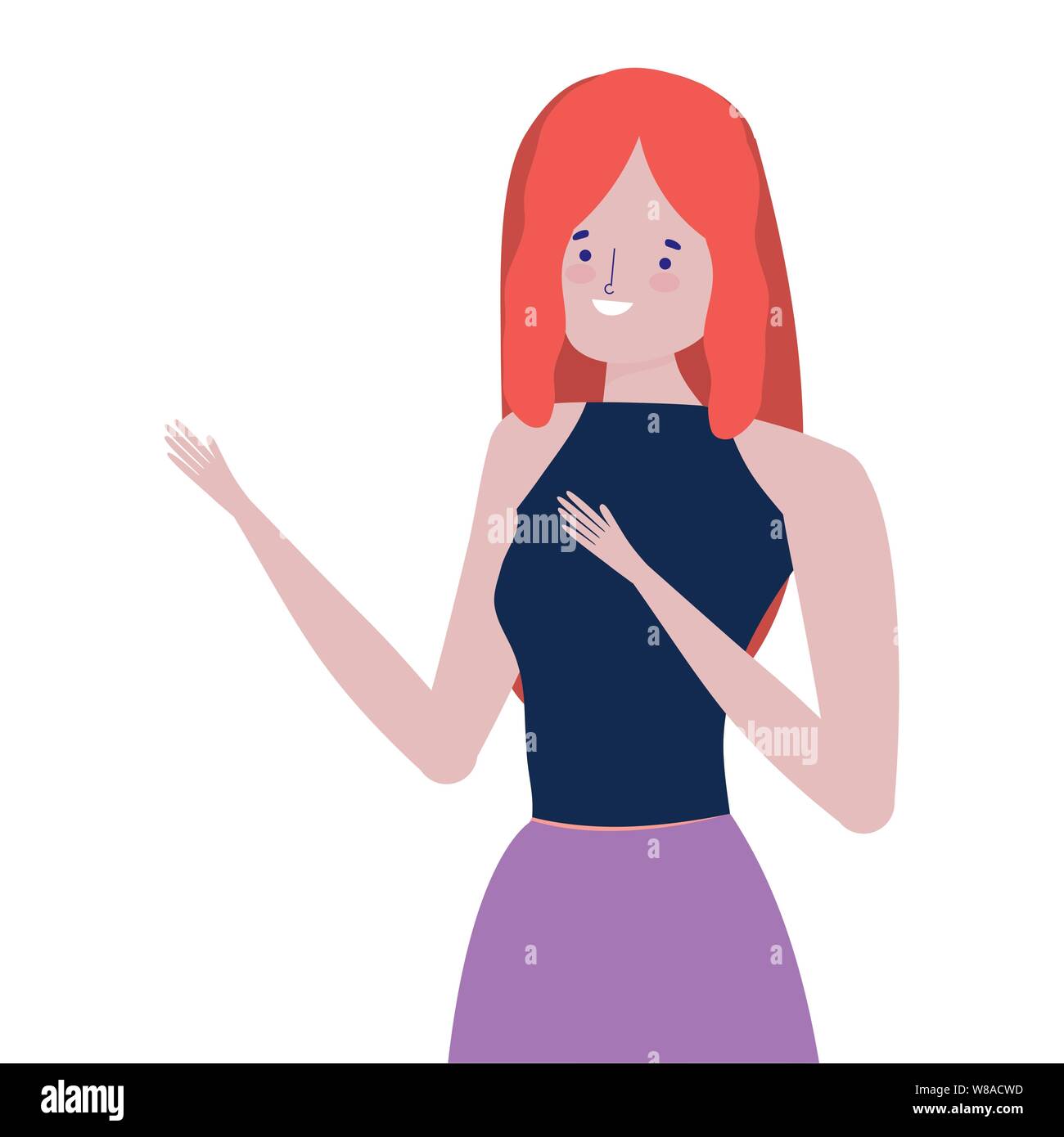 Avatar of a fashion woman design, Girl female person human and beauty ...