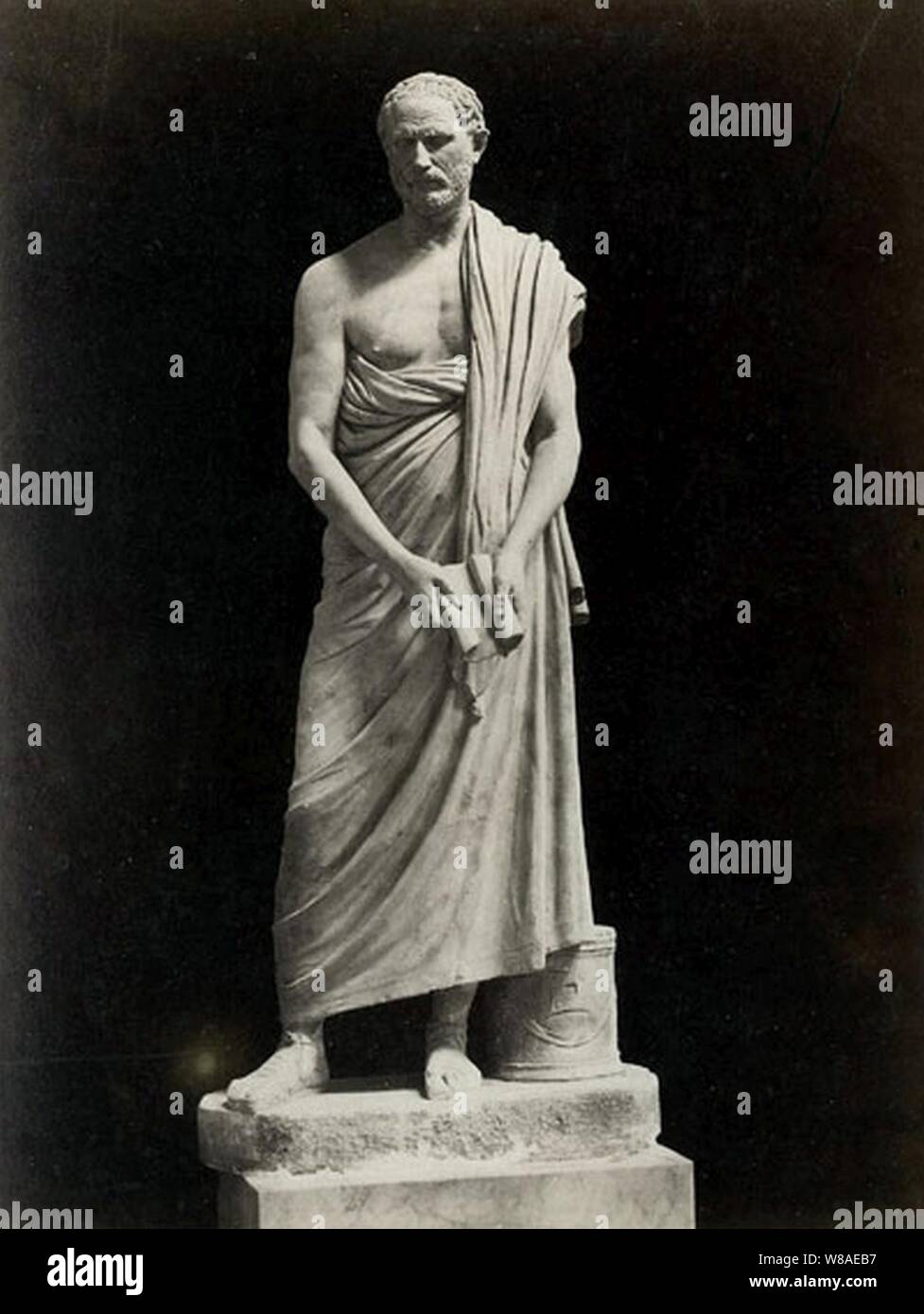 Demosthenes - cropped version of Giorgio Sommer's photo Stock Photo - Alamy