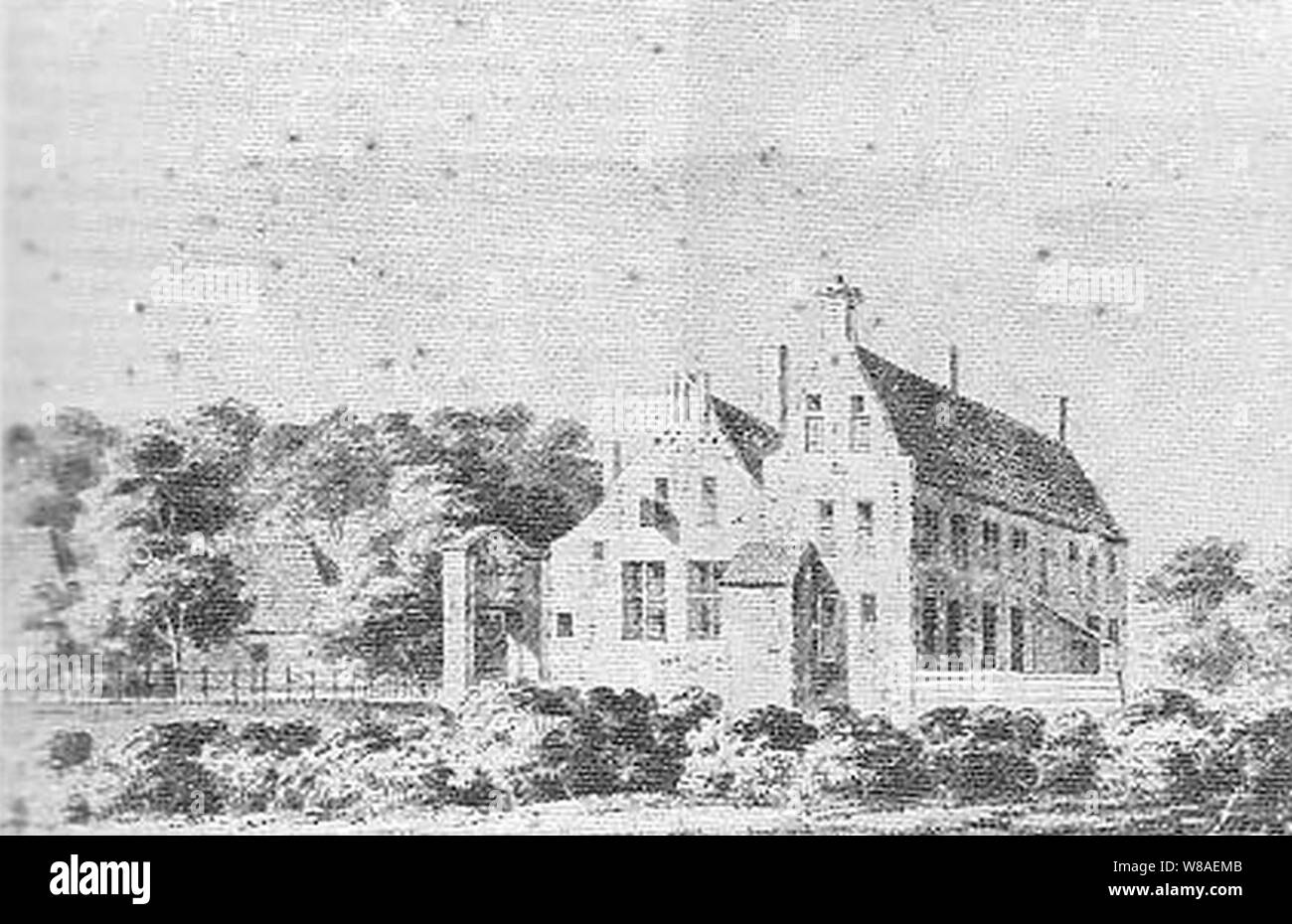 Den Doorn door Abraham de Haen 1730 Stock Photo - Alamy