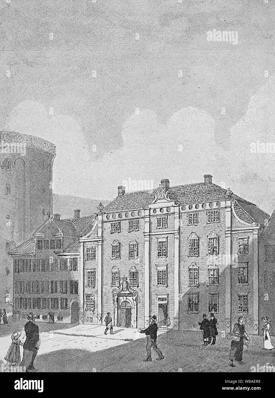 Den kongelige Porcelænsfabrik Stock Photo - Alamy