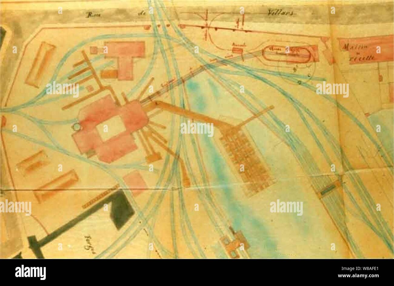 Denain - Fosse Villars des mines d'Anzin (C Stock Photo - Alamy