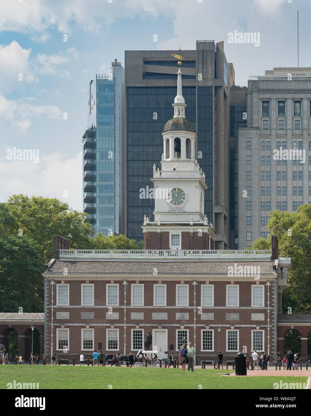 Independence Hall is the building where both the United States ...