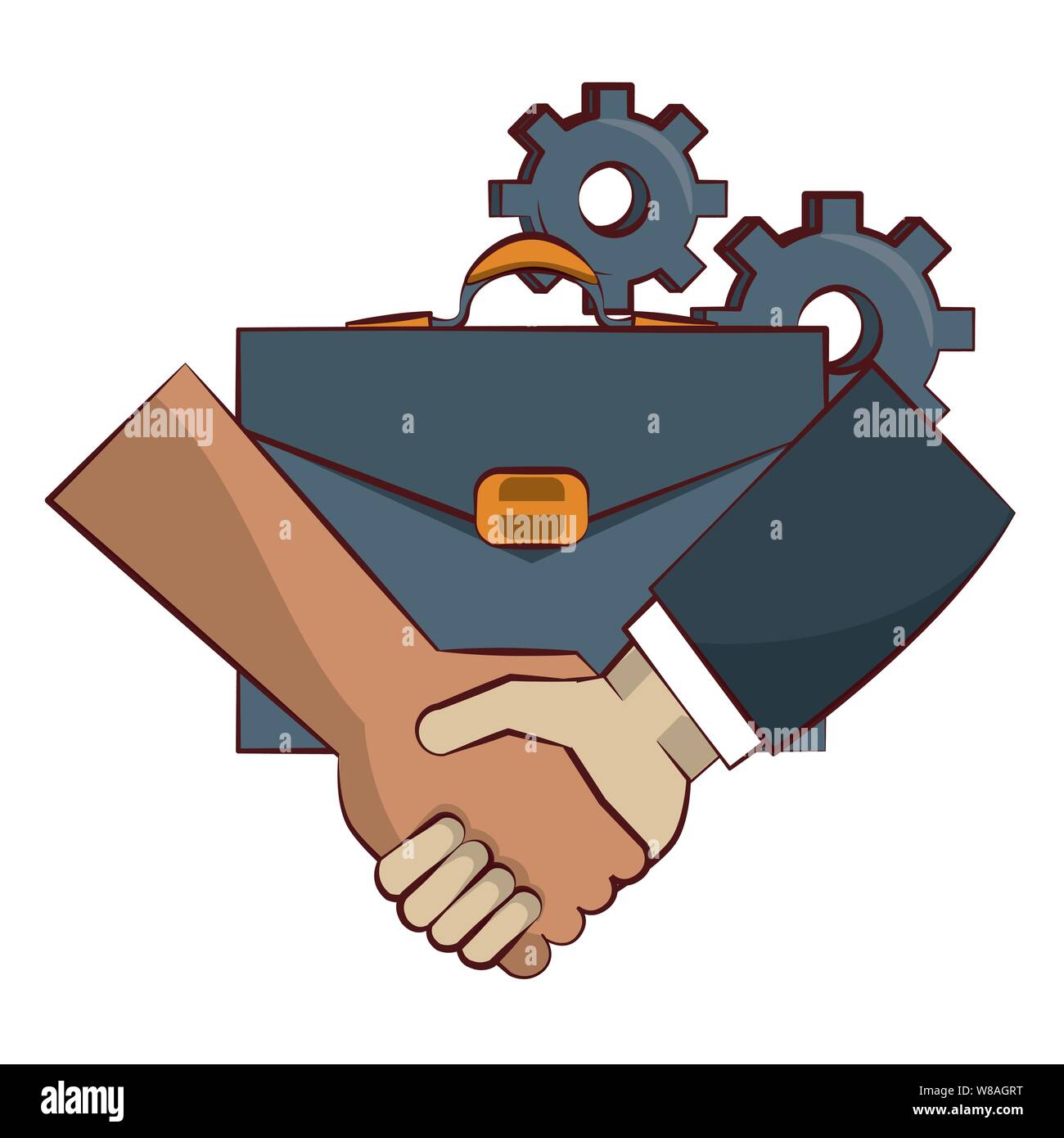 executive business corporate office cartoon Stock Vector Image & Art ...