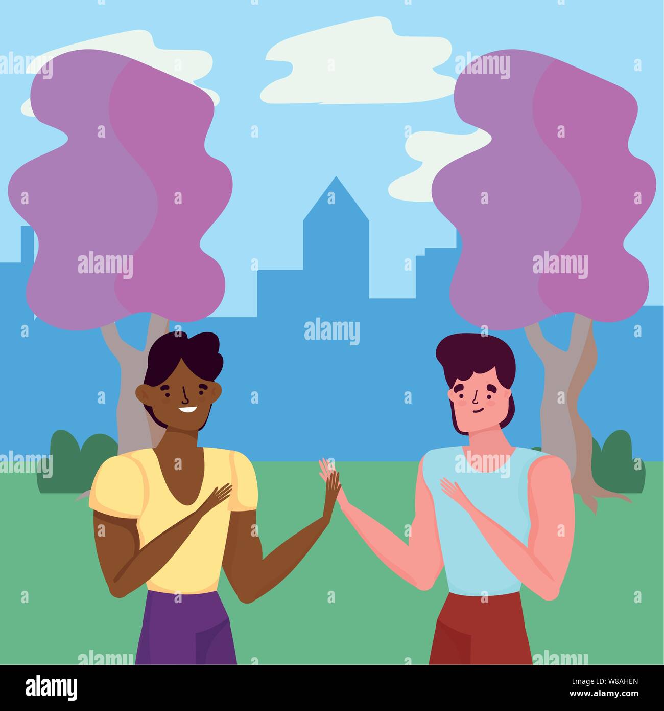 Avatar men design, Boys males friends person and human theme Vector ...