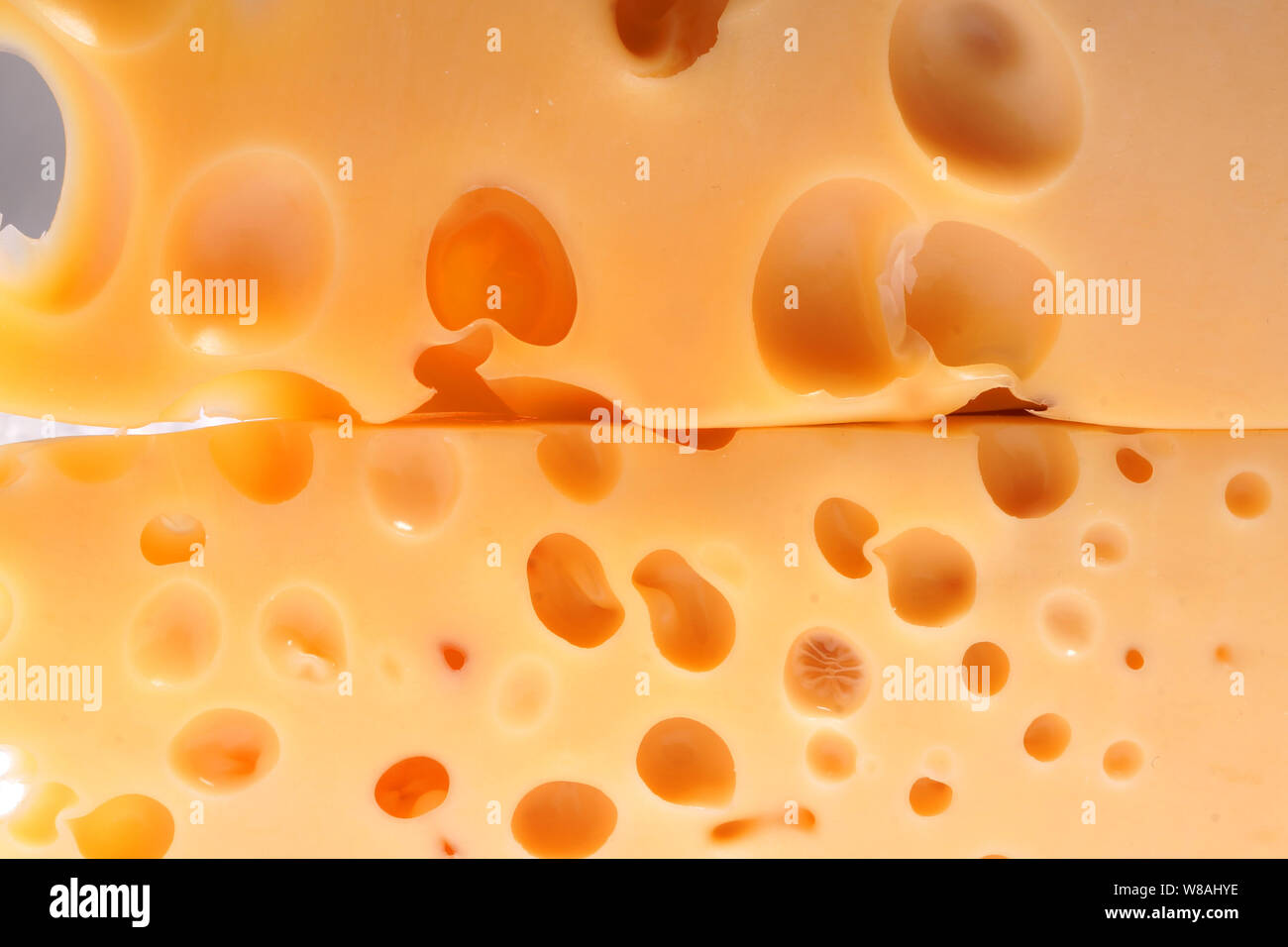 Cheddar cheese. Dutch yellow cheese Stock Photo - Alamy