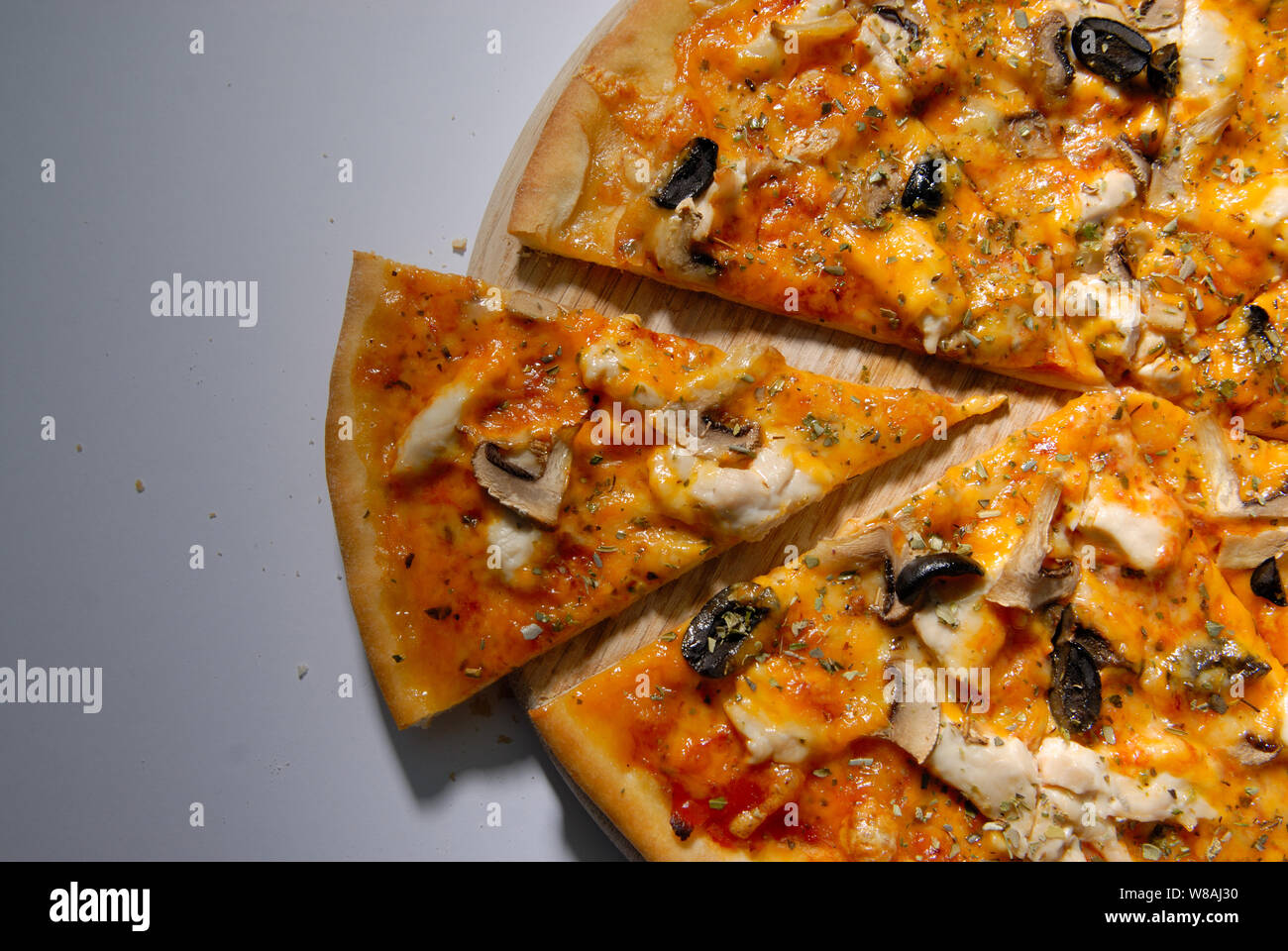 Delicious hot pizza Stock Photo - Alamy