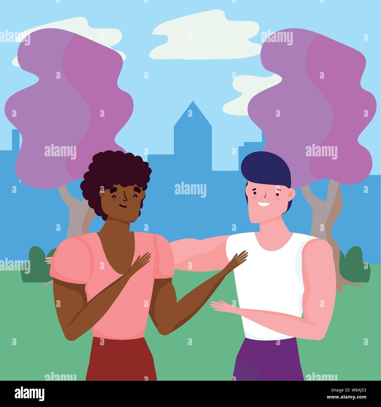 Avatar men design, Boys males friends person and human theme Vector ...