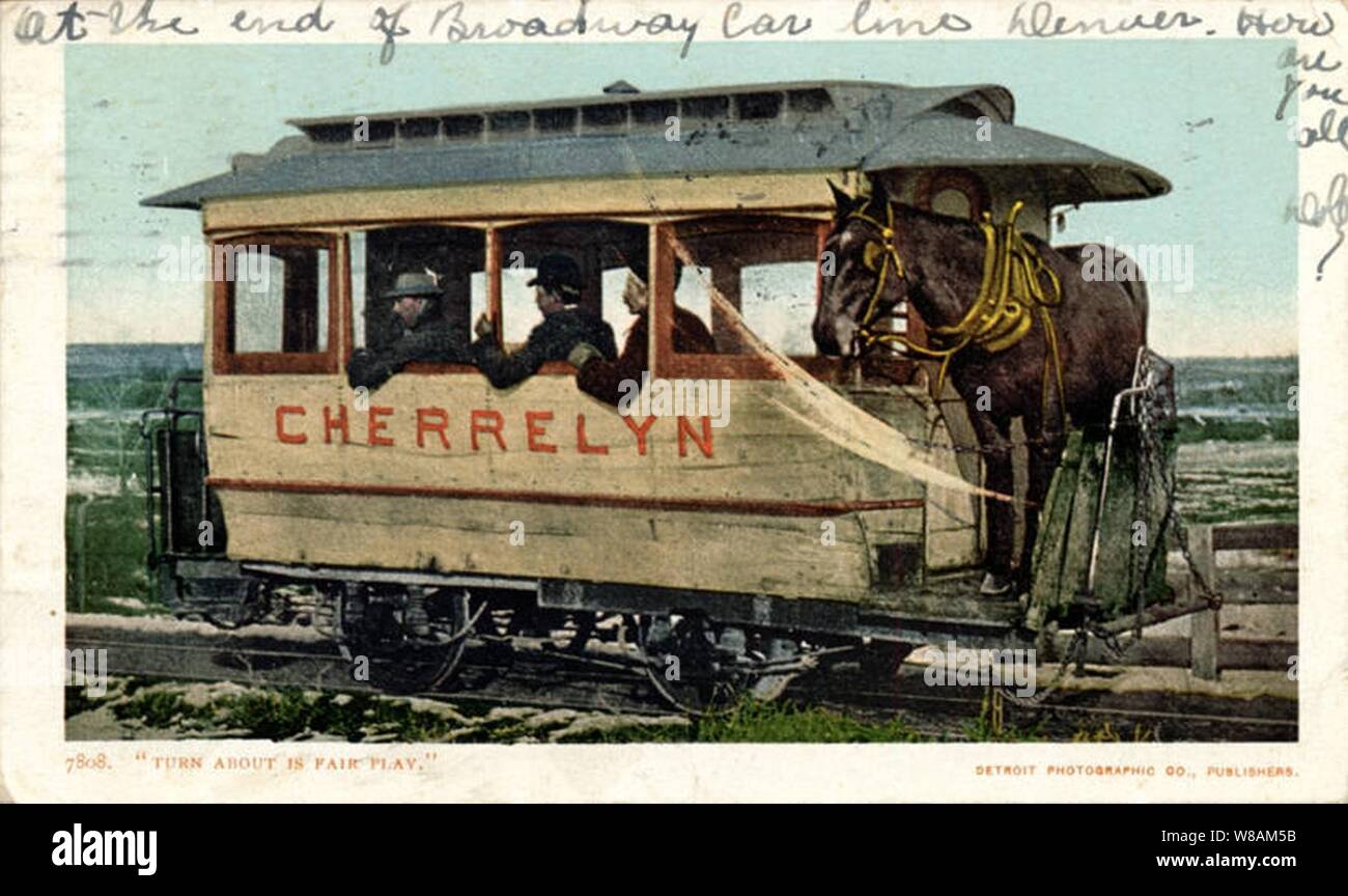 Denver CO - ‘Turn About is Fair Play Stock Photo - Alamy