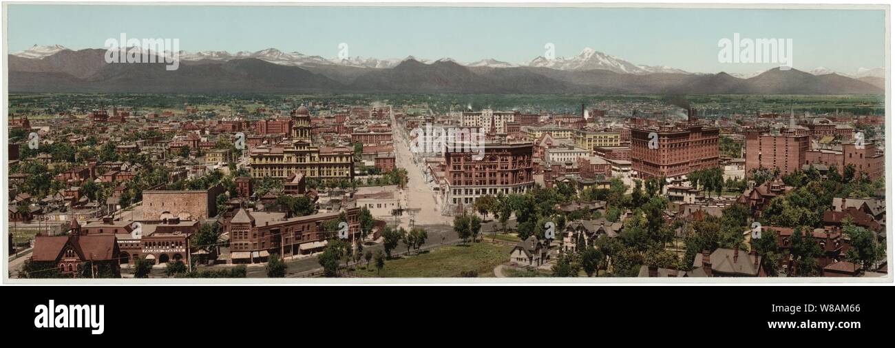 Denver print Cut Out Stock Images & Pictures - Alamy