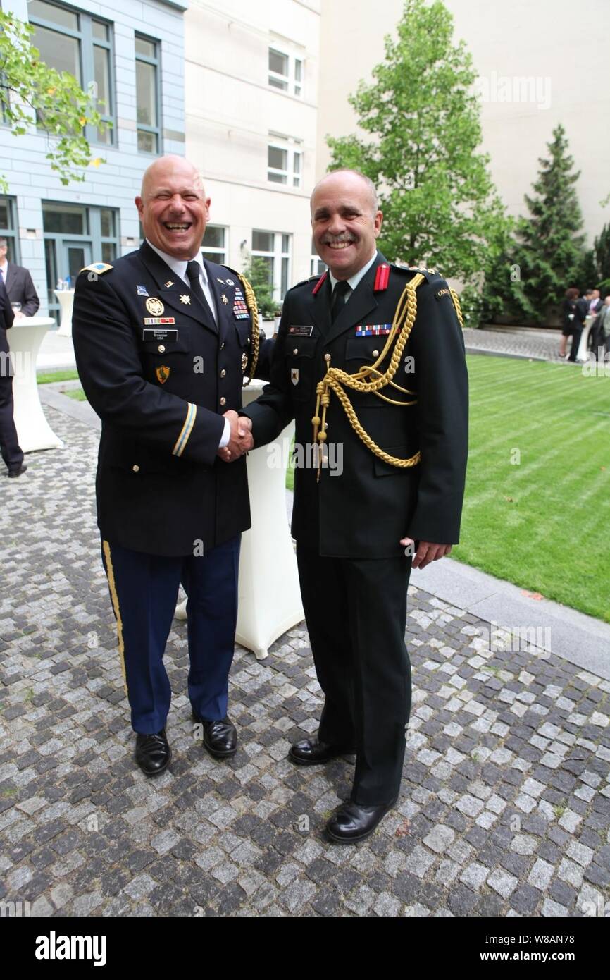 Departure of Defense Attache Broecker and Award Ceremony Oberst Finck ...