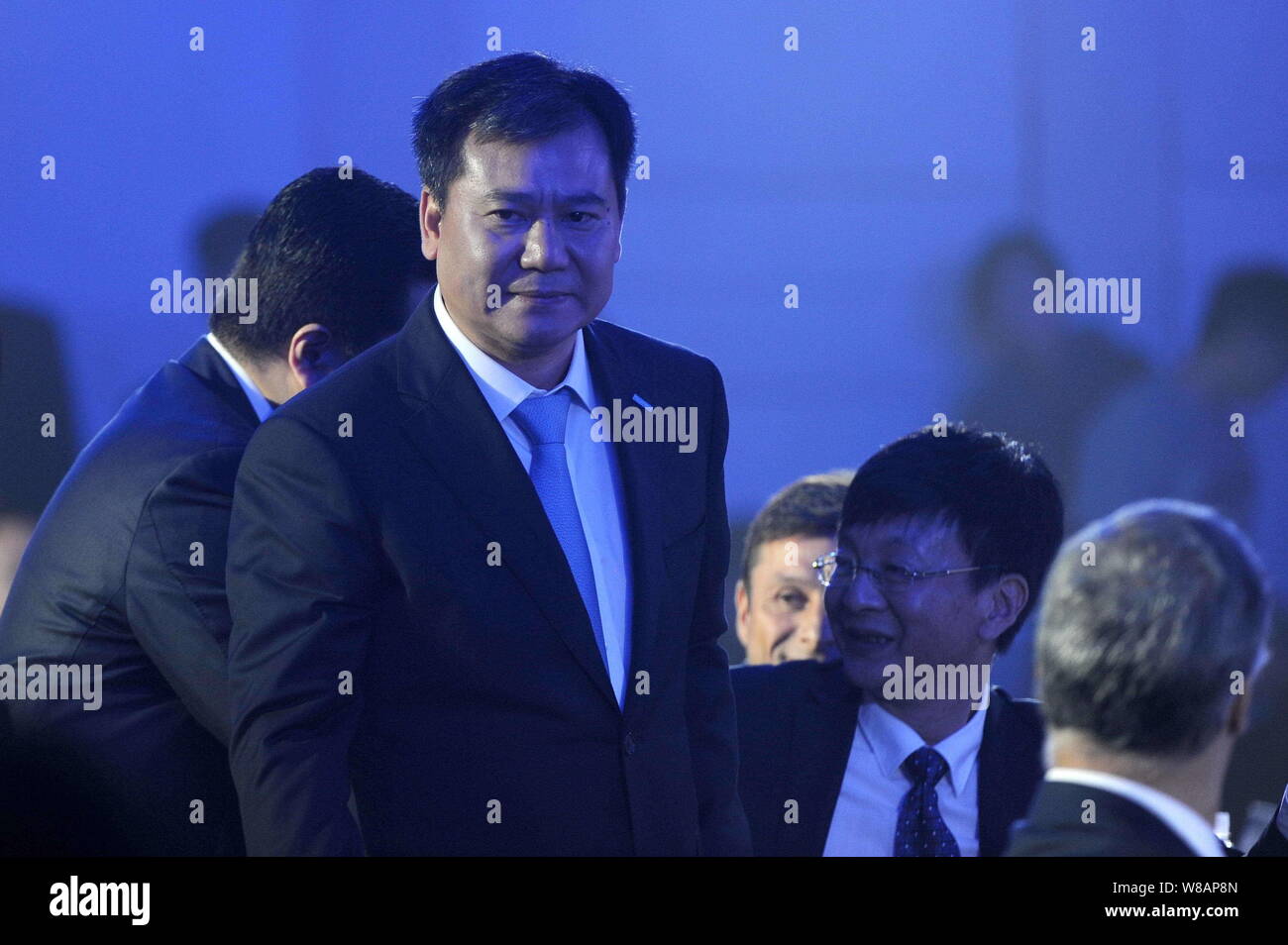 Zhang Jindong, Chairman of Chinese retail giant Suning Commerce Group ...