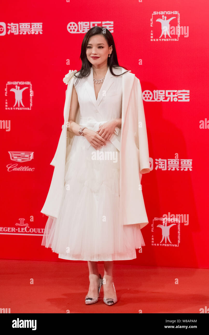 Taiwanese actress shu qi arrives hi-res stock photography and images ...