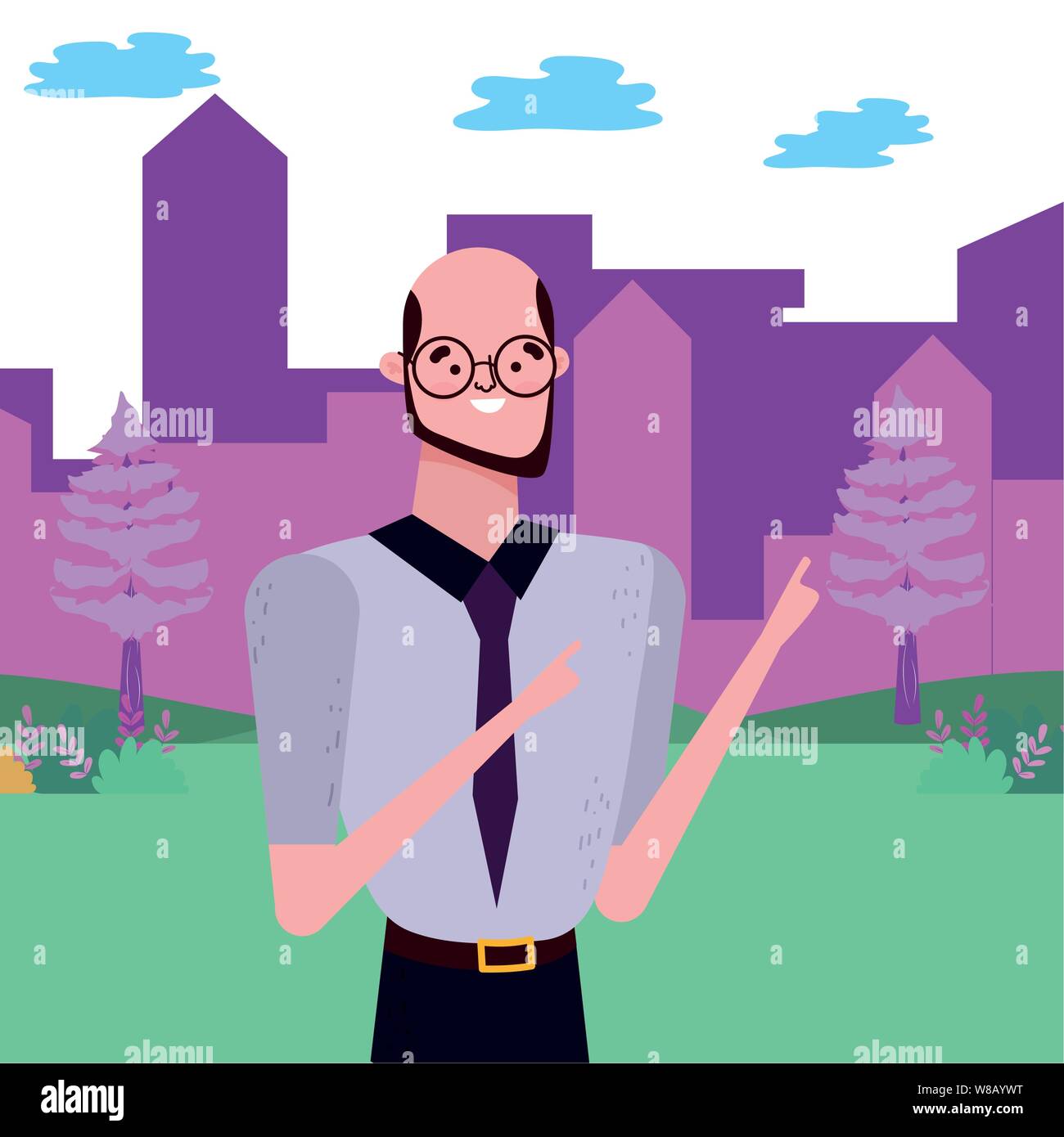 Avatar of a man design, Boy male person human and attractive theme ...