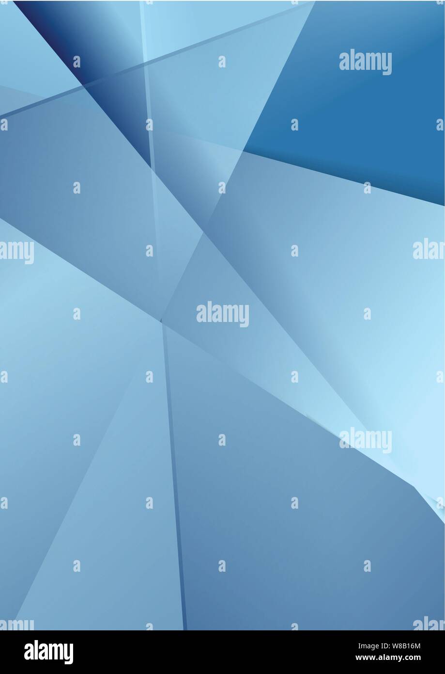 Blue abstract modern polygonal tech background. Vector digital art design Stock Vector Image ...