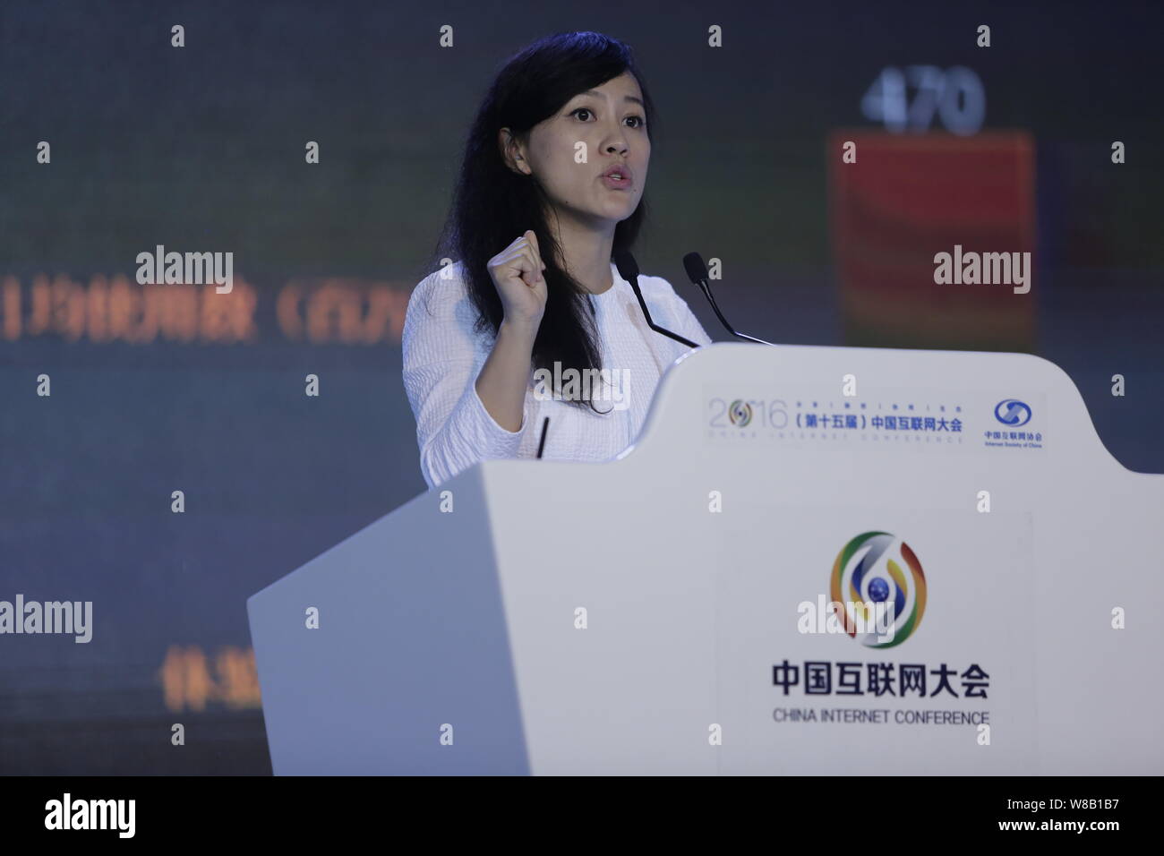 Liu Qing, President of taxi-hailing and car-service app Didi Chuxing ...