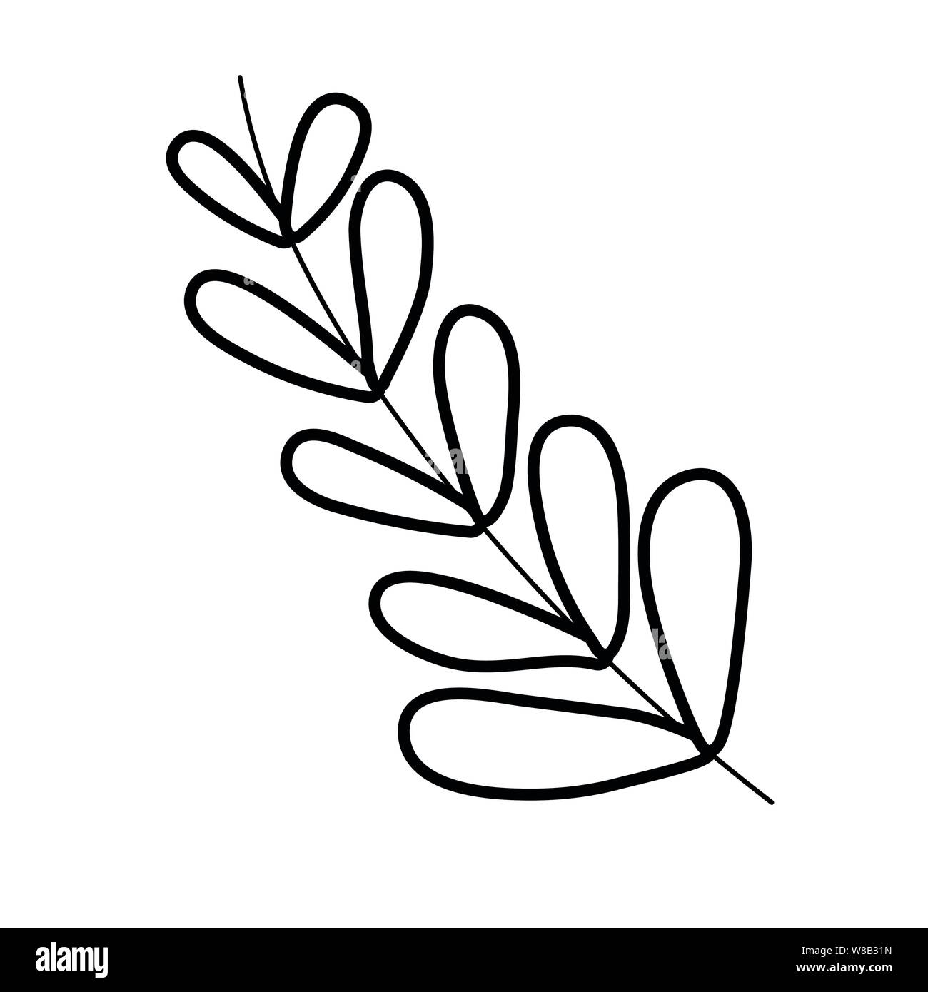 Leaf design, Plant floral garden nature decoration ornament and season ...