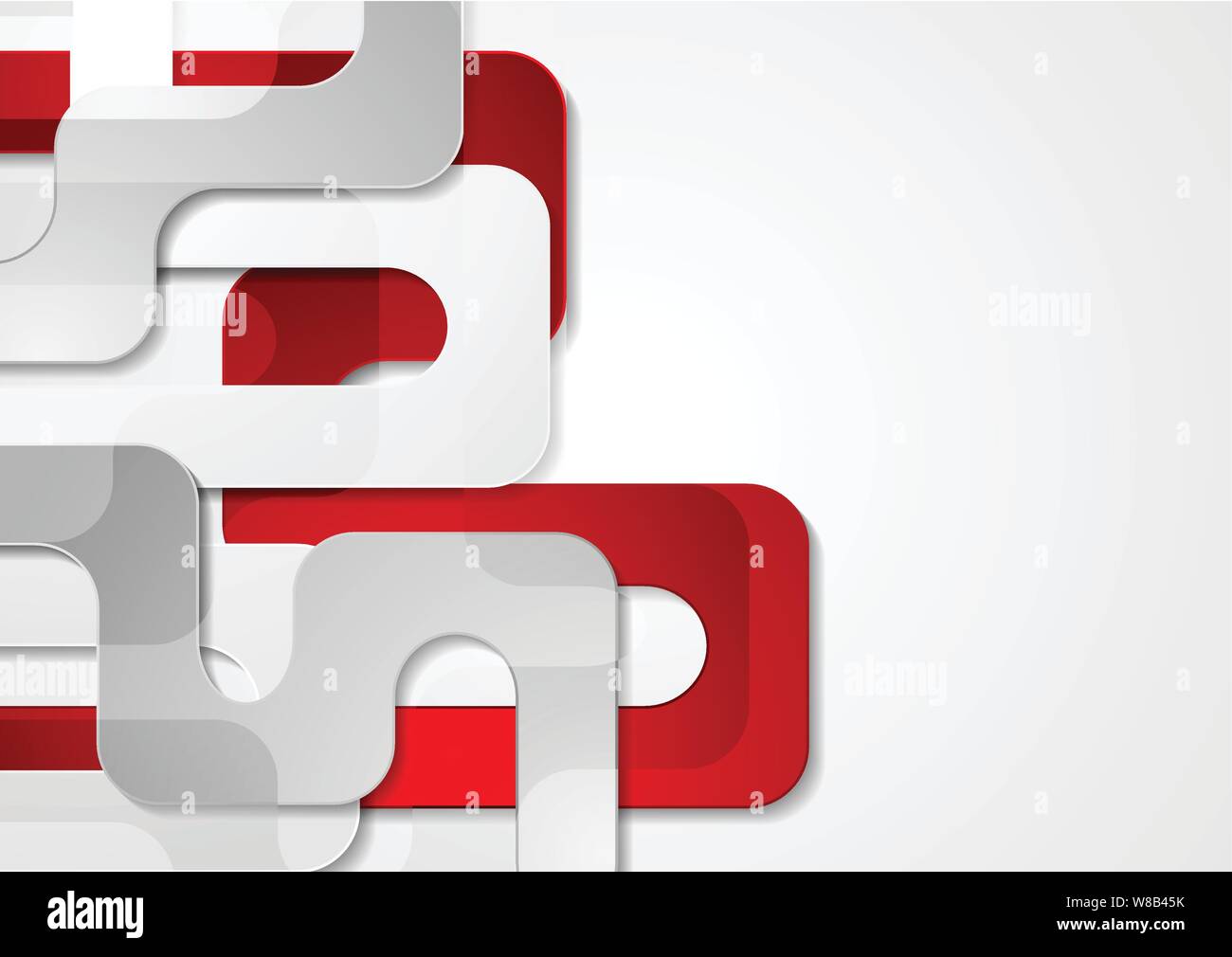 Red and grey stripes abstract concept background. Geometry modern ...