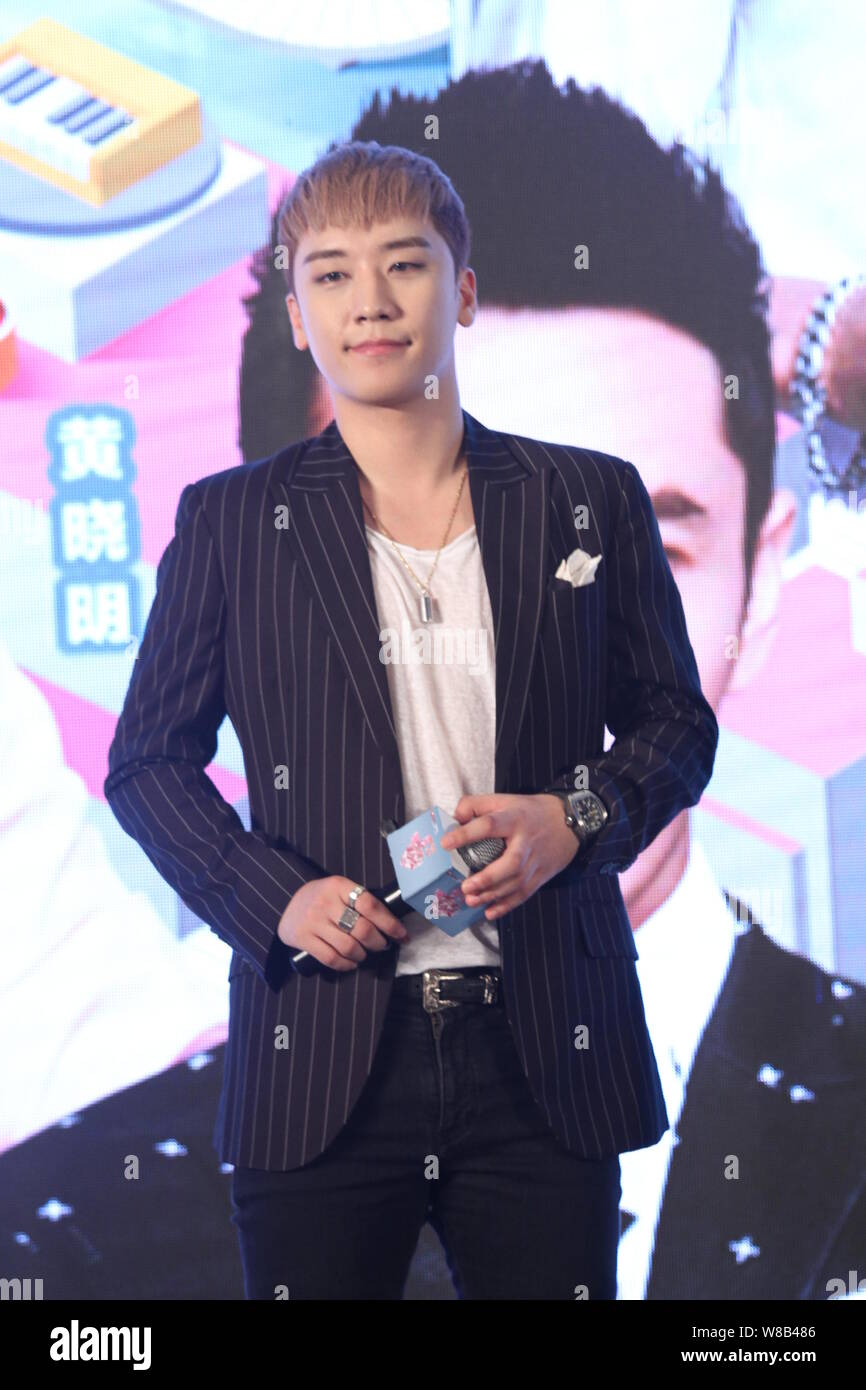 Singer and actor Lee Seung-hyun, better known by his stage name Seungri ...