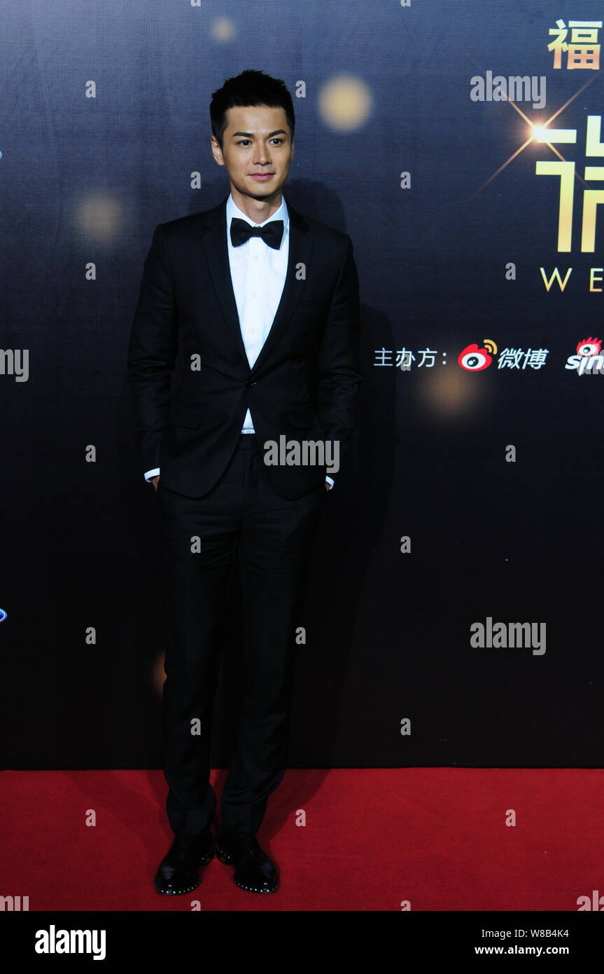 Hong Kong actor Him Law Chung-him arrives on the red carpet for the ...