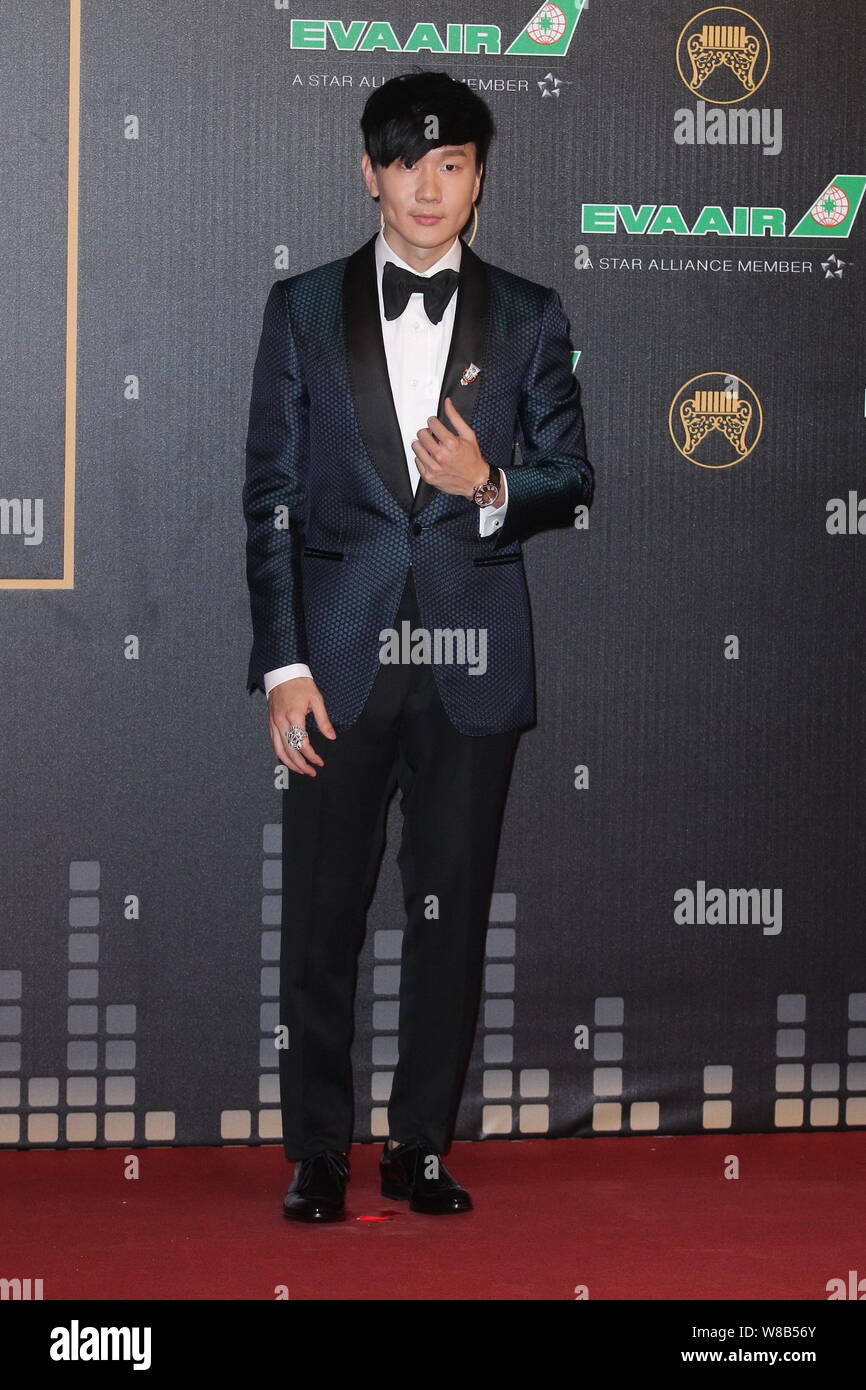 Singaporean singer JJ Lin arrives on the red carpet for the 27th Golden ...