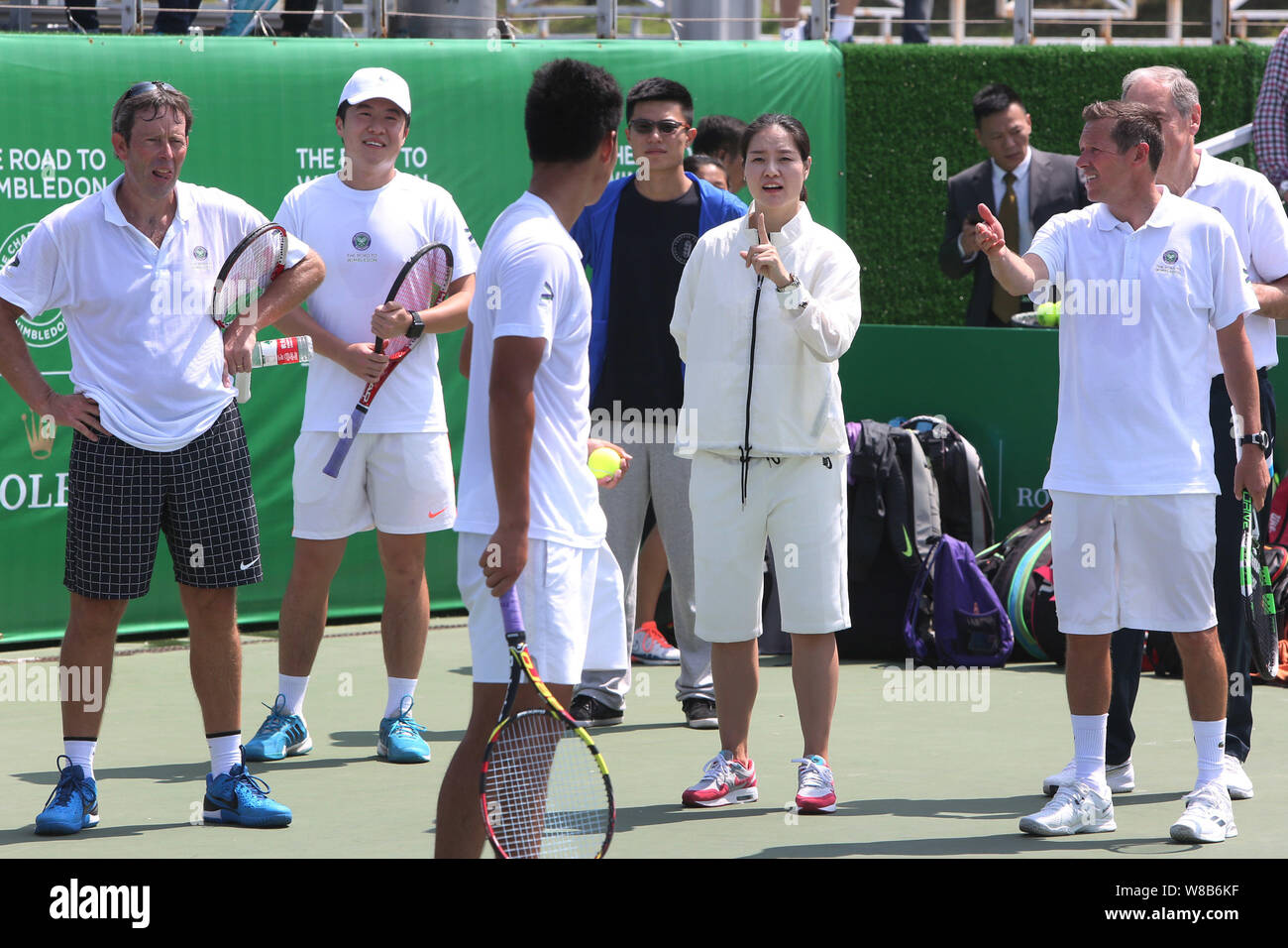 Li na chinese tennis players hi-res stock photography and images - Alamy