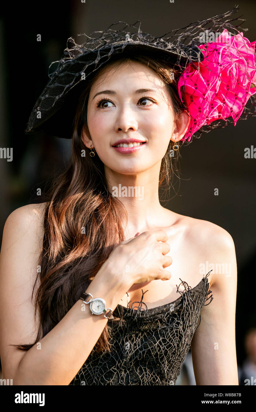 Taiwanese model and actress Lin Chi-ling attends a promotional event by ...