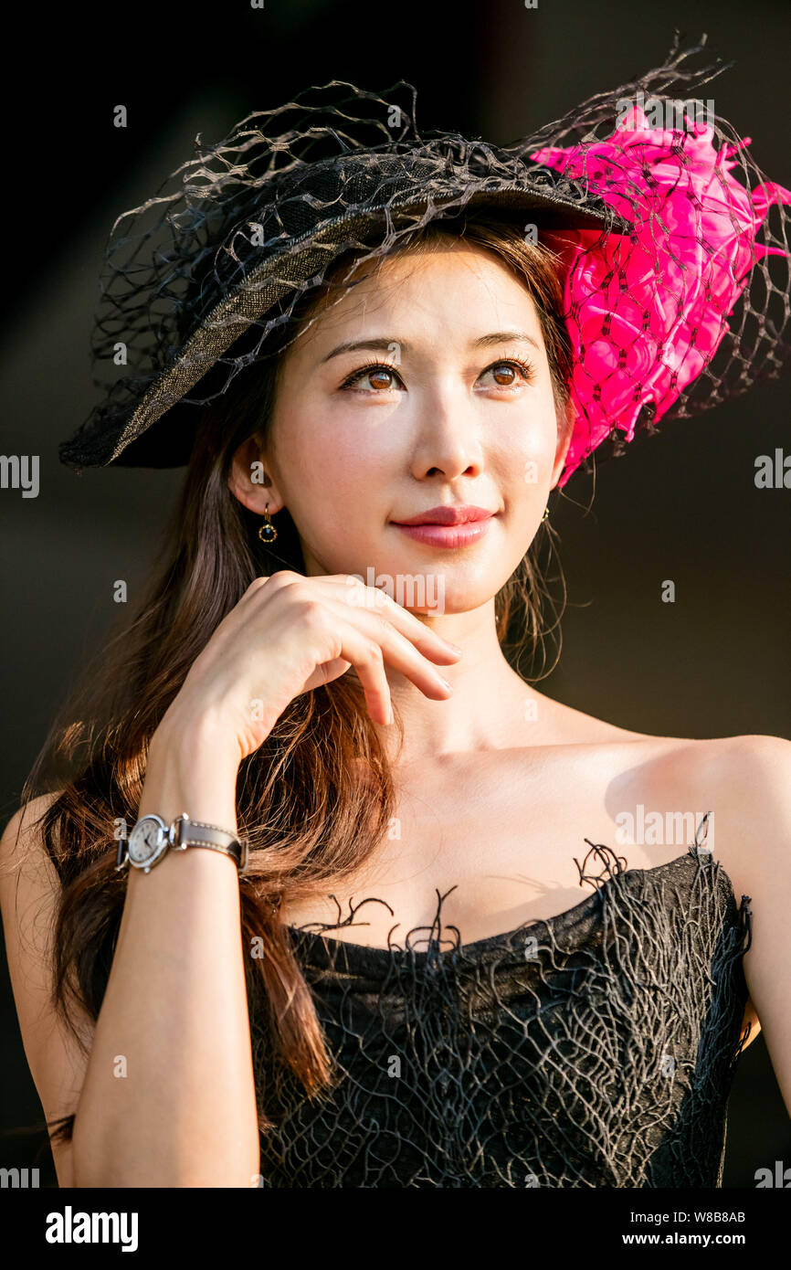 Taiwanese Model And Actress Lin Chi Ling Attends A Promotional Event By