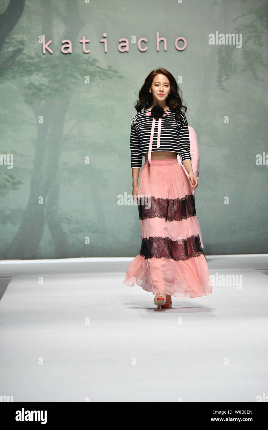 South Korean actress Cheon Seong-im, better known by her stage name ...