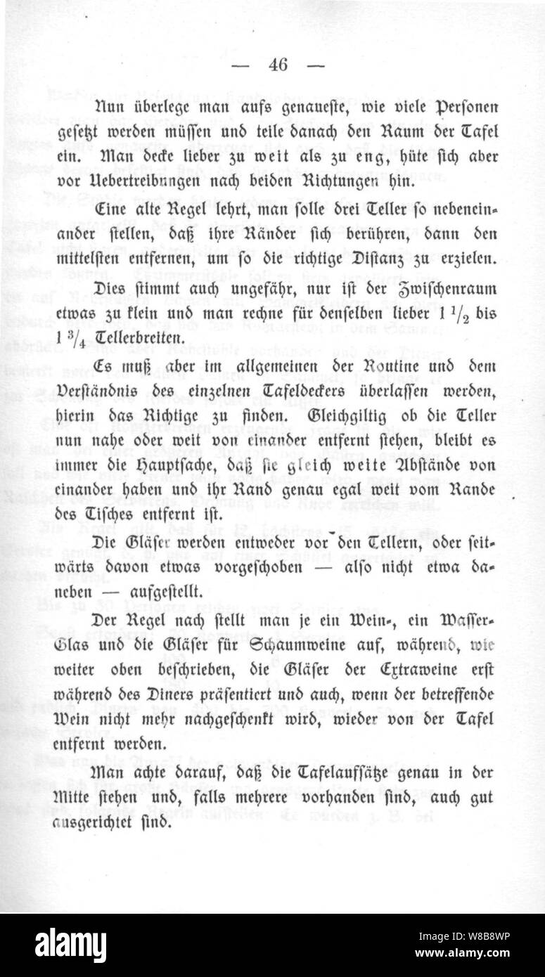 Der korrekte Diener 046 Stock Photo - Alamy