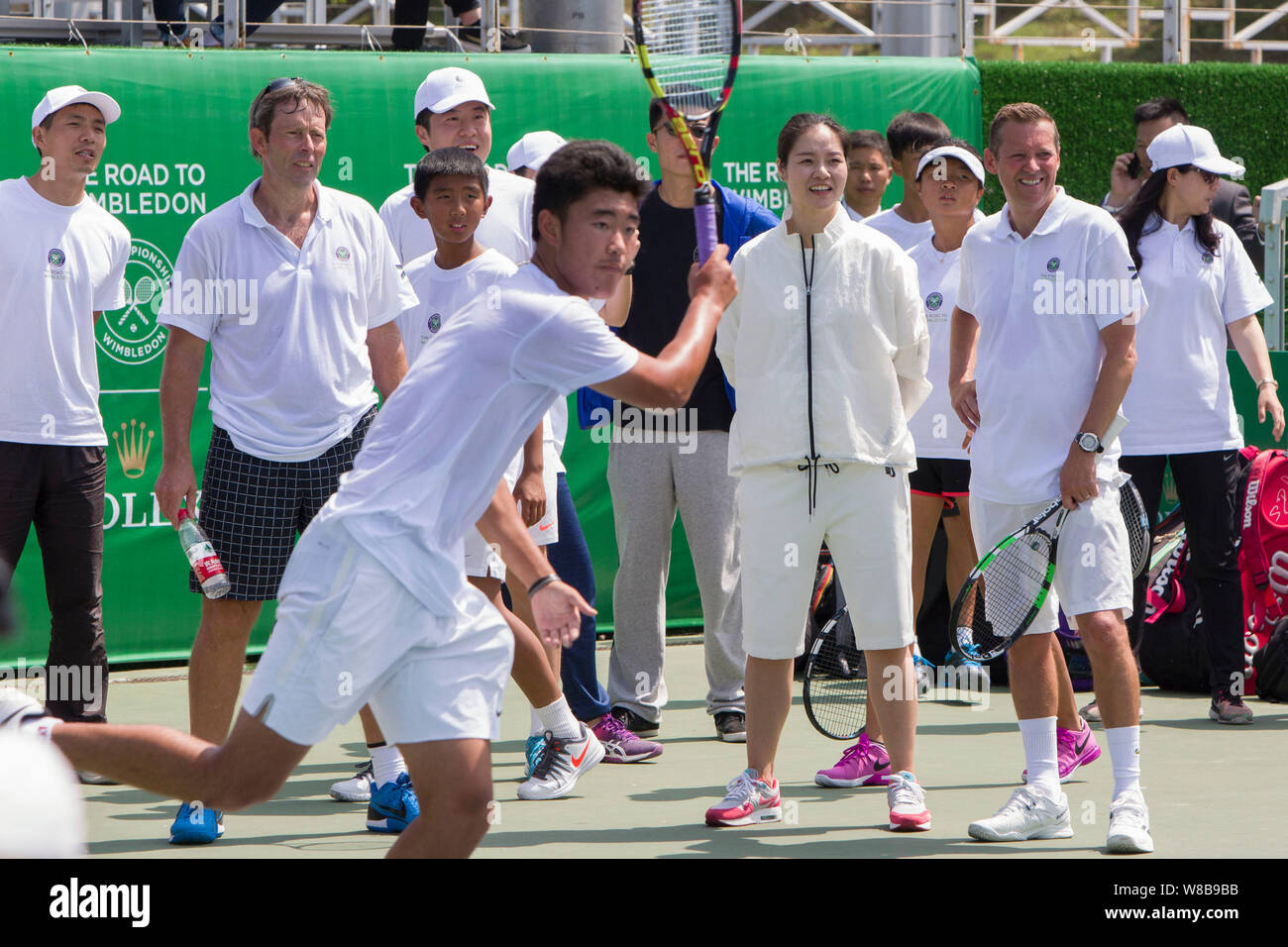 Li Na Chinese Tennis Players High Resolution Stock Photography and ...