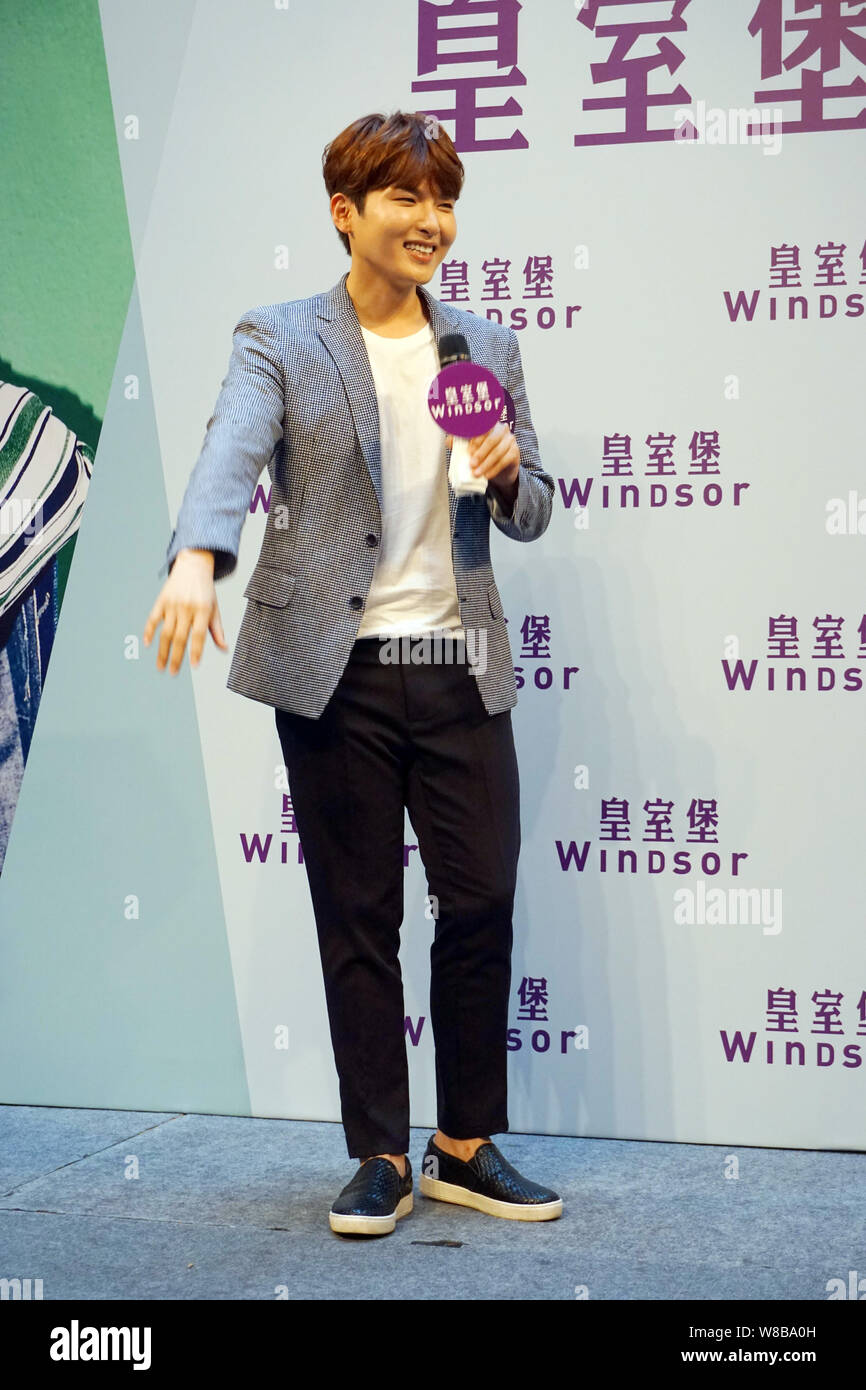 Singer and actor Kim Ryeo-wook, better known by the mononym Ryeowook ...